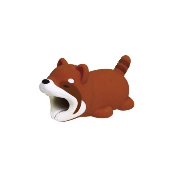 ★ゆるい表情の動物たちがガブッと噛みつく！iPhone純正ケーブル用アクセサリー「CABLE BITE」登場！充電しているときもしていないときもかわいい！ケーブルの断線予防にも。本体サイズ：W17.5×H18×D35mm（種類によってサイズ...