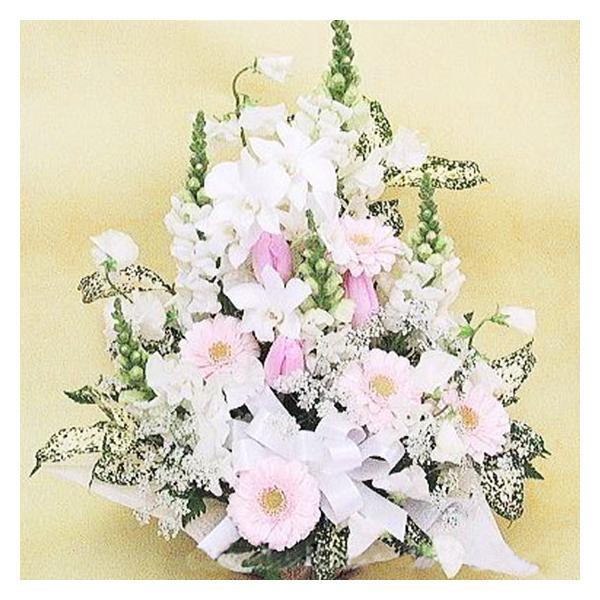 やさしさいっぱい届けたいときはこちらのお供え花を。追悼の意を表す大切なお花は定番デザインで失礼のないように配慮してお作りします。■配送について送料無料※北海道・秋田・青森・岩手・沖縄・離島へのお届けは配送日数がかかる為生花のお届けはお受けで...