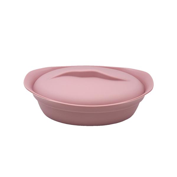 出来立ての料理を食卓へ。器としても使える！料理を冷蔵庫や冷凍庫に保存でき、そのまま電子レンジやオーブンで温め可能！油を使わずに調理ができるので、手軽にヘルシーな料理を作れます。【商品内容】本体245×161×93mm満水容量：1.2L重量：...