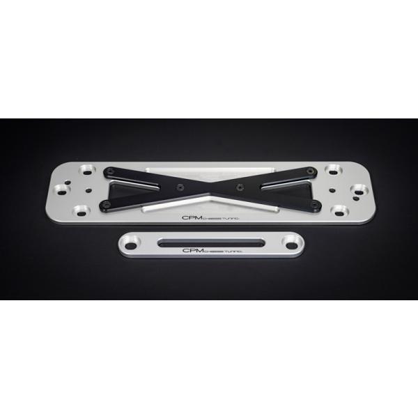 CPM LowerReinforcementを装着する事により、路面の凸凹によるボディのフラツキを抑え、前後サスペンションの同調性が生まれる事により、ワインディングや車線変更時等のハンドリング反応の鈍さを向上させると共に高速安定性も確保しま...