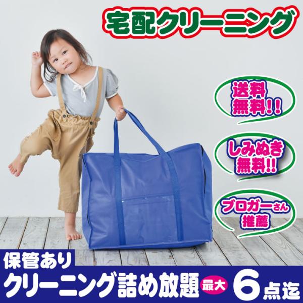 クリーニング 保管 ６点迄 詰め放題 クリーニング終了後お選びいただいた期間迄、保管致します。今だけしみぬき有料しみぬきも無料でサービスさせて頂いております。（ブロガーさん推薦）送料無料※一部地域を除く次のシーズンまで着用しないお洋服をクリ...