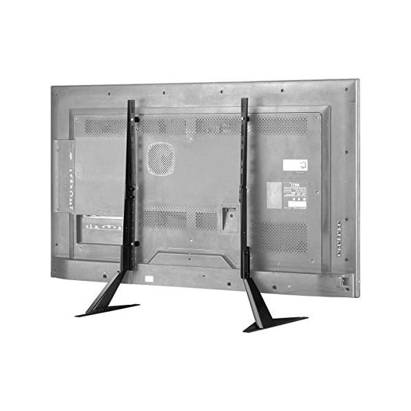 「suptek ユニバーサルテレビスタンド テレビテーブルトップスタンド テレビスタンドベース 汎用テレビ台座 22〜65インチ対応 高さ調節可能 耐荷重50kg VESA800x400mm ML1760」▼▼（商品説明）・ 22-65''...