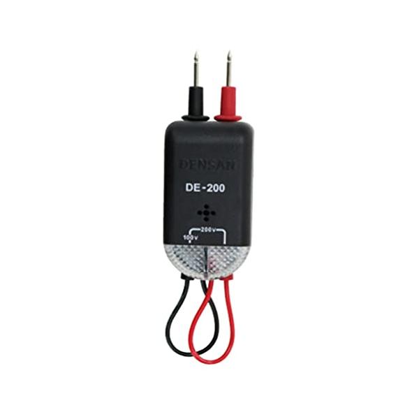 「ジェフコム(Jefcom) デンサン サウンドエレチェッカー DE-200」▼4937897044724▼（商品説明）・  DE-200・使用電圧:AC250V以下・使用周波数:50Hz〜60Hz・絶縁抵抗:10MΩ以上(DC500V、テ...