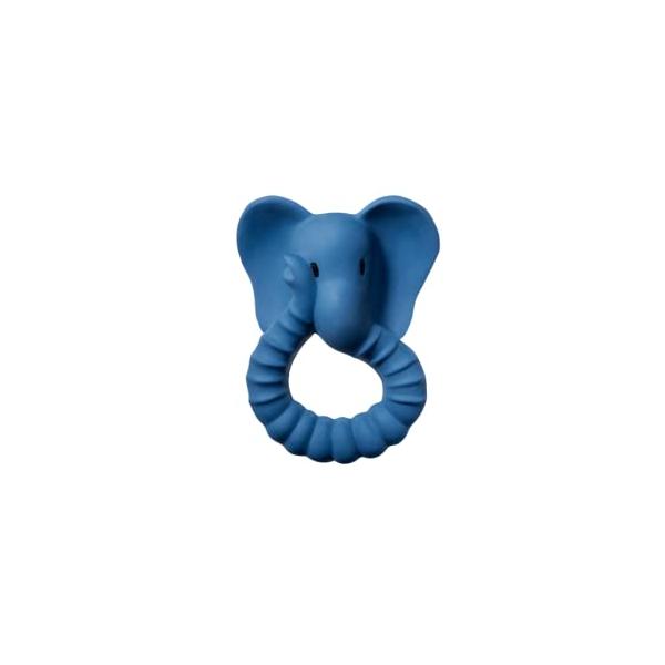 ELEPHANT(ゾウ)ブルー/-/0710535559828・Style:ELEPHANT(ゾウ)・パッケージ個数:1・北欧デンマークから届いた大切な赤ちゃんの手に握りやすいサイズのNatrubaの天然ゴムの歯がため。・天然ゴム100%で...