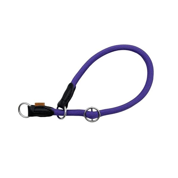 「Aiminto ローププロトレーニング犬用カラー、ノープルラウンドマルチンゲールカラー、スリップカラー、スライダブルストップリング付き - 小中」▼▼（商品説明）パープル/Lサイズ 厚み12mm 長さ55cm/-・Size:Lサイズ 厚み...