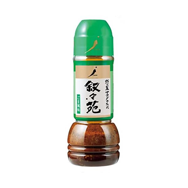 「叙々苑 野菜サラダのたれ ごま風味 300ml×2本」▼4901625518481▼（商品説明）緑/300ミリリットル (x 2)/-・にんにくとごまの風味が特長商品紹介  商品紹介 叙々苑店舗の人気メニュー「叙々苑サラダ」で使うたれをベ...