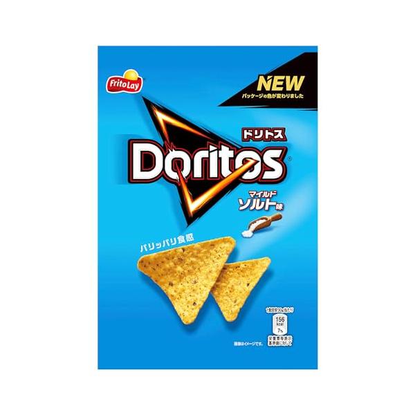 「ジャパンフリトレー ドリトス マイルドソルト味 65g×12袋」▼4902443572556▼（商品説明）マイルドソルト味-/65g×12袋/-・Size:65g×12袋Style:マイルドソルト味・スナック商品紹介  パリッパリ食感で香...
