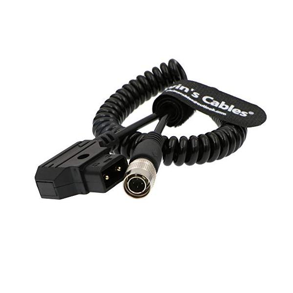 「Alvin's Cables Sound Devices ZAXCOM コイル 電源 ケーブル D tap to 4 pin Hirose オス」▼710558485876▼（商品説明）・コイル状ケーブル。 Straight 4pin H...