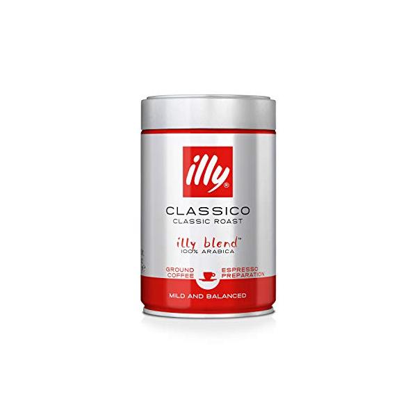 「illy(イリー) ブレンド エスプレッソ粉 ミディアムロースト (クラシコ) 250g」▼4901372201063▼（商品説明）-/250グラム (x 1)/4901372201063・FlavorName:ミディアム(クラシコ)Si...