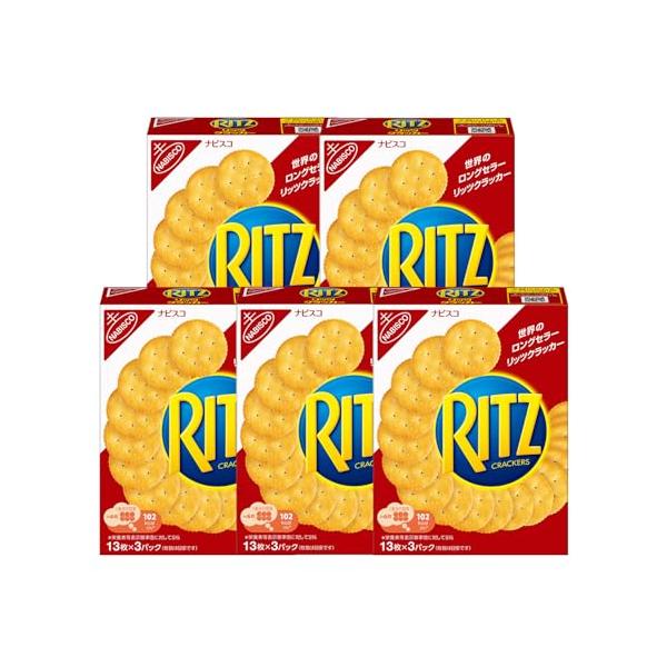 「リッツ クラッカーS×5箱」▼4580798048393▼（商品説明）-/-/4580798048393・リッツ　クラッカーSの5箱セットです。・日本を含め、世界のロングセラークラッカー。・ディップやトッピング、カナッペにも・日々のおやつ...