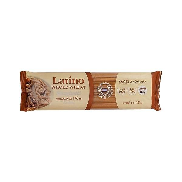 「Latino (ラティーノ) ラティーノ 全粒粉 スパゲッティ 1.65mm 350g ×6個 低GI  パスタ デュラム小麦100% ギリシャ」▼4936790515409▼（商品説明）全粒粉 スパゲッティ-/350グラム (x 6)/...