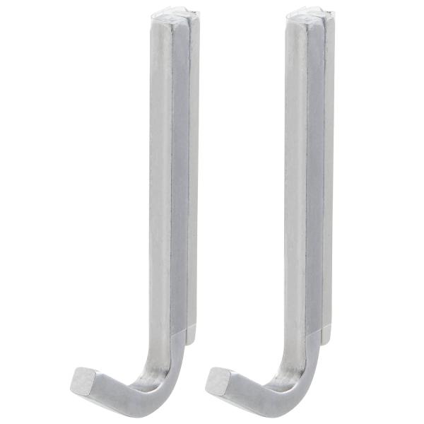 「SORO:U ステンレス マグネットフック 2個入 (耐荷重500g) 18-8ステンレス製」▼4903320048607▼（商品説明）・シルバー なし H00343・2個入 (耐荷重500g)・ステンレスの中でもサビにくい、上質な18-...