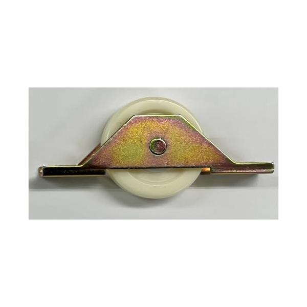 ゴールド/-/DPW-0452・形状:平・全長: 100mm・ビスピッチ: 86mm・外径: 45mm、幅: 16mm・ねじは別売りです。付属品はありません。