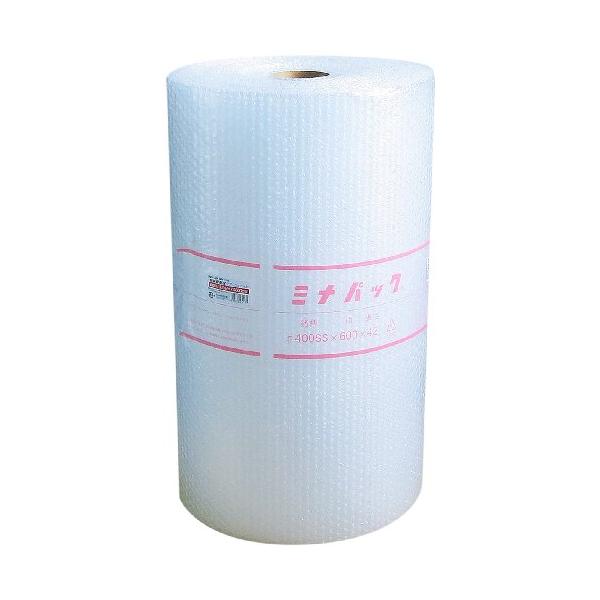「酒井化学工業 包装緩衝材 エアークッション #400SS 巾600mm×全長42m」▼4969968470668▼（商品説明）600mm×42ｍ透明/42ｍ/#400SS・Size:42ｍ・パッケージ個数:1・こわれものの包装や梱包作業で...