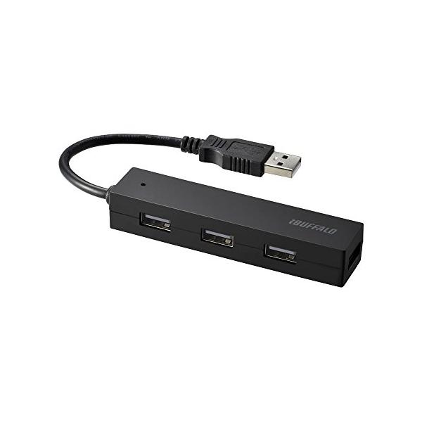 「バッファロー BUFFALO USB ハブ USB2.0 バスパワー 4ポート ブラック BSH4U25BKWindows/Mac対応」▼4950190355137▼（商品説明）2015年モデル1ブラック/バスパワー/BSH4U25BK・...