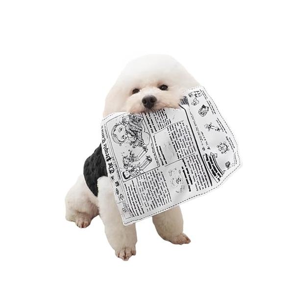 「YBGGJO 犬専用新聞おもちゃ 犬 おもちゃ 噛むおもちゃ 音が鳴る 知育おもちゃ 清潔 歯磨き 耐久性 噛み耐性 水洗いOK ストレス解消」▼▼（商品説明）A/25*18CM/ch-1206・Color:ASize:25*18CM・サ...