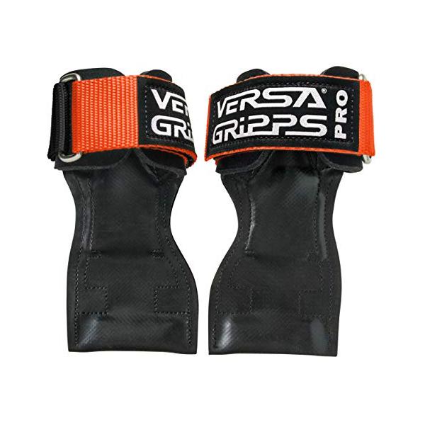「VERSA GRIPPSR PRO オーセンティック。世界最高峰のトレーニングアクセサリー。アメリカ製 (MED/LG-Orange)」▼851679006189▼（商品説明）PROネオンオレンジ/ブラック/Med/Large:手首18....