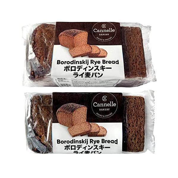 「Cannelle Bakery(キャネル ベーカリー) ボロディンスキー・ライ麦パン 350g×2個セット Borodinskij Rye Br」▼4751002129997▼（商品説明）-/-/4751002129997・ブランド：Ca...