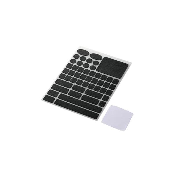 1)カット済みシートブラック/プレカット/GWVG600PCBK・Style:1)カット済みシート・パッケージ個数:1・“ELECOM GAMING V custom”は、プロからエントリーまで、勝ちにこだわるすべてのプレイヤーの皆様と向き...