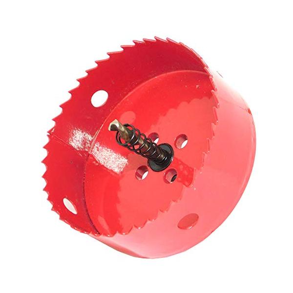 「morytrade ホルソー ホールソー 塩ビ 木材 鉄 アルミ FRP 板 バイメタル 木工 90mm」▼4580514347236▼（商品説明）ホールソー90mm/-/-・Color:90mm・パッケージ個数:1・電動ドリル等で大きめ...