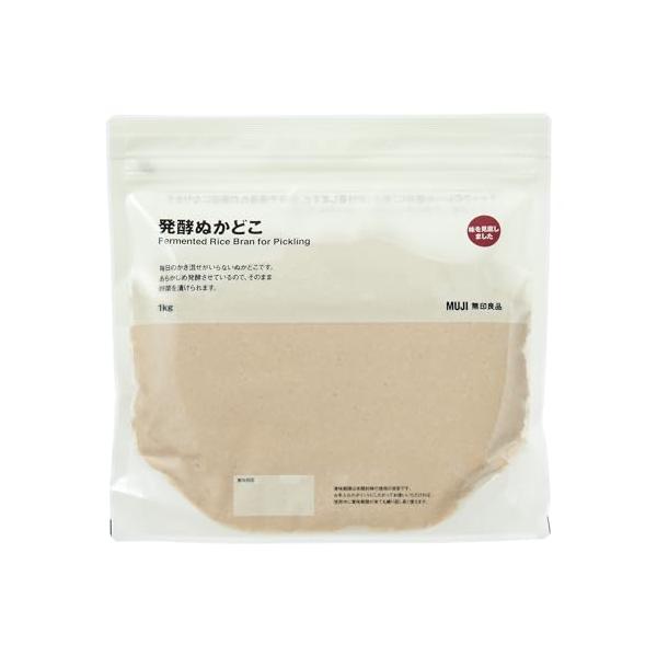 「無印良品 発酵ぬかどこ 1kg TEB07A4S」▼4550583915001▼（商品説明）-/1000g/TEB07A4S・Size:1000g・内容量:1kg商品紹介  毎日のかき混ぜがいらないぬかどこです。あらかじめ発酵させているの...