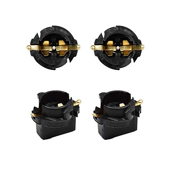 「HUIQIAODS T10 LED 電球ソケット ウエッジベース 車用 ライトホルダー (２個)」▼606098298789▼（商品説明）・ ２個 ・・Size:２個・「用途」：それは古いか壊れたT10ソケットを交換することができます・「...