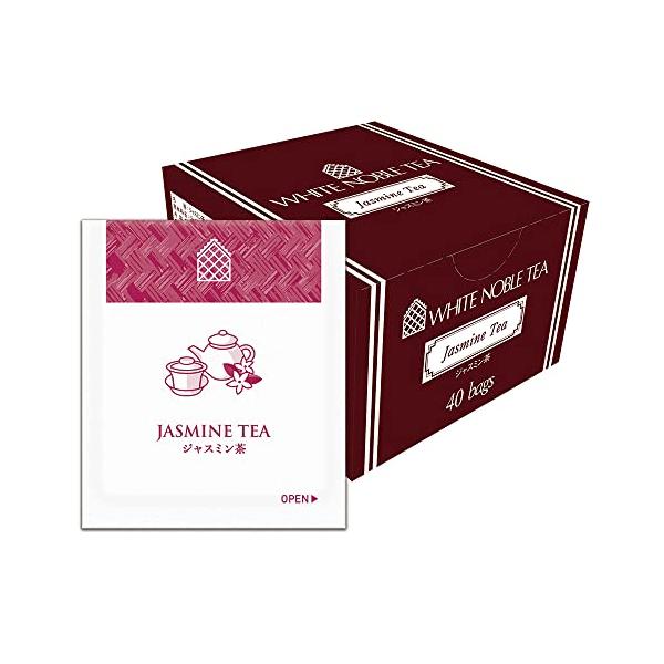 「ＷＮジャスミン茶」▼4902831719198▼（商品説明）茶/-/21023・緑茶にジャスミンの安らぐ香りを重ねました商品紹介  ・日東紅茶の三井農林による、「味・香り・水色」を追求したプロユースのティーバッグです。 ・40袋の箱入りで...