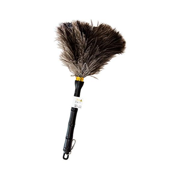 「ESCI 日本製ダッシュボードやデスク周りのホコリ取りに オーストリッチ手作りミニ毛ばたき M25」▼4965740143034▼（商品説明）鶏毛4.約30cm/M25/M-25・Size:M25・パッケージ個数:1・生産国:日本・羽毛：...