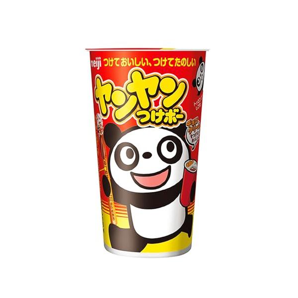 「明治チョコレート ヤンヤンつけボー 48ｇ×10個」▼4570134961868▼（商品説明）28℃以下の涼しい場所で保存してください。商品紹介  キャラクターのパンダがかわいい表情です。カップ側面はパンダがヤンヤンつけぼーを食べているイ...