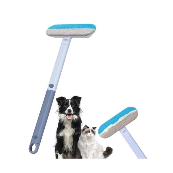 「猫 毛取りブラシ 犬毛取りクリーナー 繰り返し使用ペット 抜け毛掃除ブラシ カーペット/布団/シート/寝具/シート/ソファーペット車用/毛対応」▼▼（商品説明）グリーン/-/-・パッケージ個数:1・強力クリーニング性能 ペット 毛 処理：...