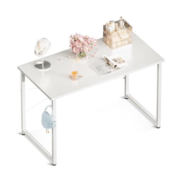 「ODK デスク 机 pcデスク 幅100cm ゲーミングデスク パソコンデスク シンプルデスク ?子 computer desk 学習机 コンパ」▼▼（商品説明）シンプルデスクホワイト/100*48*74cm/-・Size:100*48*...