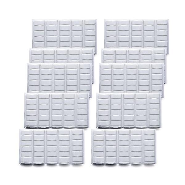 「静和マテリアル PAPEL 粘着 ゴム はがせる 繰り返し使える 壁 傷つけない 穴あけない 貼る 画鋲 ホールドガム ホワイト 10セット 簡」▼4562228593277▼（商品説明）ホールドガムホワイト/10セット/siw・Colo...