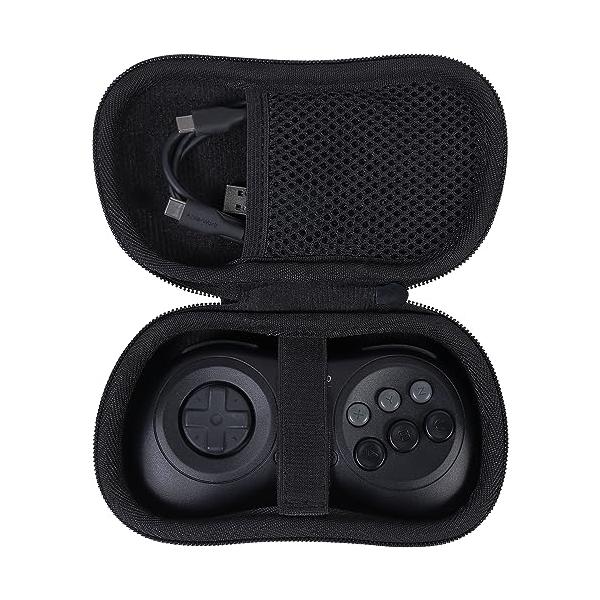 「（ケースのみの販売）8Bitdo M30/NEOGEO Bluetooth ゲーミングコントローラー ポータブル専用収納ケース，ブラック-co2」▼▼（商品説明）・ブラック  ・・Color:ブラック・【完璧にフィット】co2CREA 収...