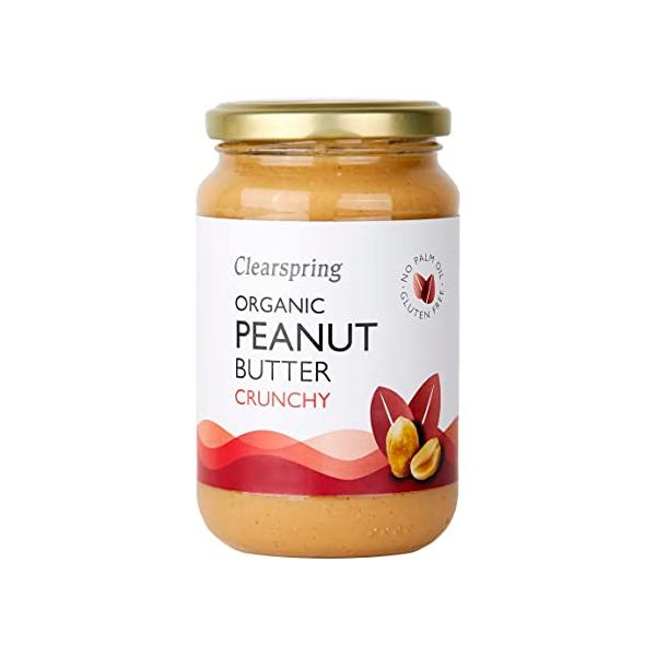 「Clearspring CLEARSPRING(クリアスプリング) 有機ピーナッツバター・クランチ 350g」▼5021554989172▼（商品説明）-/350グラム (x 1)/S6-01・FlavorName:クランチSize:35...