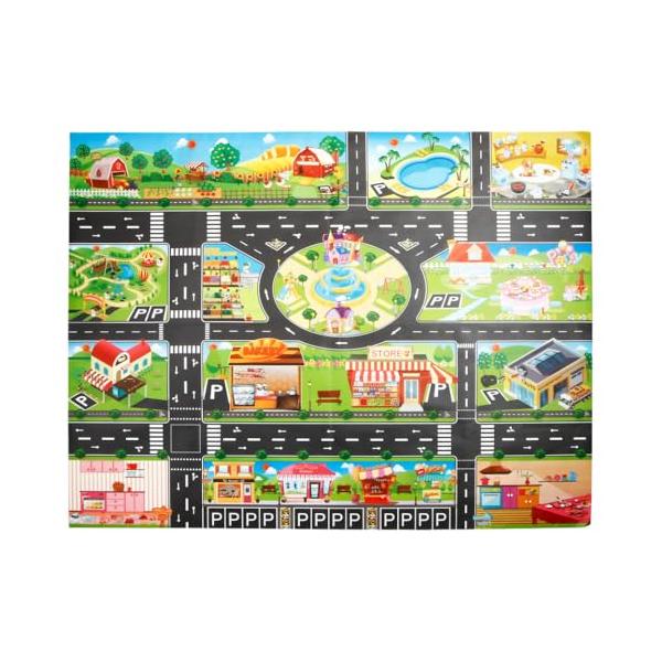 カジュアルカラフル/130×100cm/id・想像力を育む広げた瞬間に物語が始まる遊びながら創造力を伸ばせます。・お片付けラクラクA4サイズにたためて収納スッキリ持ち運びにも便利。・家族で遊べる広々ジャンボサイズで兄弟・家族と一緒に楽しく遊...