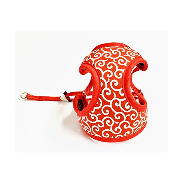 「ALUK(アルク) ボディーハーネス 唐草 赤 S サイズ」▼4573146092360▼（商品説明）・赤 S ・本体サイズ (幅X奥行X高さ) :40×16×1.5cm・本体重量:0.033kg日本製にこだわったボディーハーネスです。職...