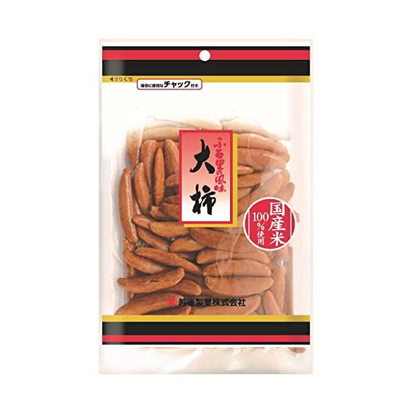 「越後製菓 大柿 90g ×6袋」▼4901075012669▼（商品説明）-/90グラム (x 6)/-・パッケージ個数:6・原材料:もち米(国産)、しょうゆ(小麦・大豆を含む)、砂糖、唐辛子/加工でんぷん、着色料(カラメル)、調味料(ア...