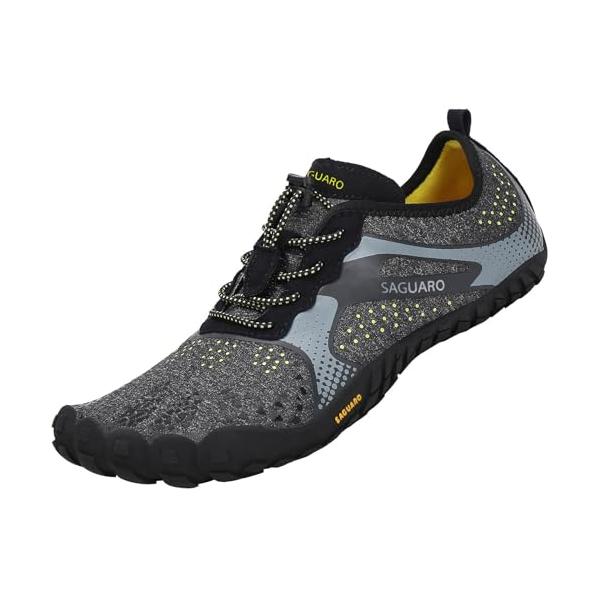 「SAGUARO ベアフット ランニングシューズ ポータブル フィットネスシューズ 柔軟 超軽量 通気性 28.5 cmブラック」▼619960920671▼（商品説明）フィットネスシューズブラック/28.5 cm/-・Size:28.5 ...