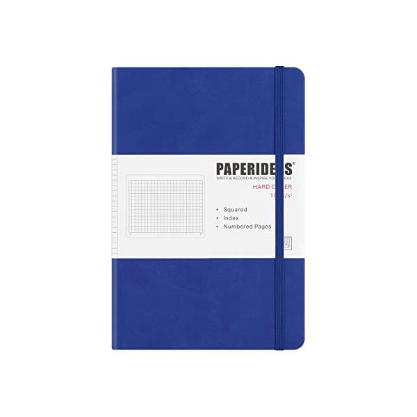 「PAPERIDEAS ノート A5 ハードカバー (方眼 ロイヤルブルー)」▼6972400200400▼（商品説明）方眼ロイヤルブルー/A5/-・Style:方眼Color:ロイヤルブルー・創造性を刺激するような鮮やかなカラーバリエーシ...