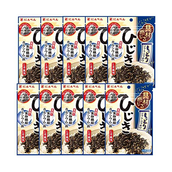 「にんべん ひじきふりかけ 30g×10個」▼4902381007486▼（商品説明）-/30グラム (x 10)/-・FlavorName:ひじき・パッケージ個数:10・にんべん しっとりソフトふりかけシリーズひじきを柔らかく煮込み、ごま...
