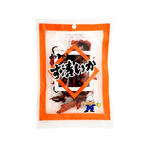 「よっちゃん す漬いか 32ｇ×5袋」▼4570134972550▼（商品説明）珍味商品紹介  いか下足を酢で味付け焼き上げました  原材料・成分  するめ（中国製造）、醸造酢、食塩、発酵調味料、還元水あめ、たん白加水分解物、デキストリン／...