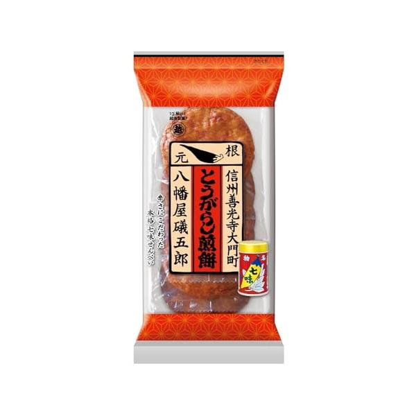 「越後製菓 七味とうがらし煎餅 6枚×6袋」▼4974062069557▼（商品説明）原材料:うるち米（国産）、しょうゆ、チリシーズニング、植物油脂、砂糖、チキンエキスパウダー、唐辛子、七味唐辛子、風味調味料（かつお）/調味料（アミノ酸等）...