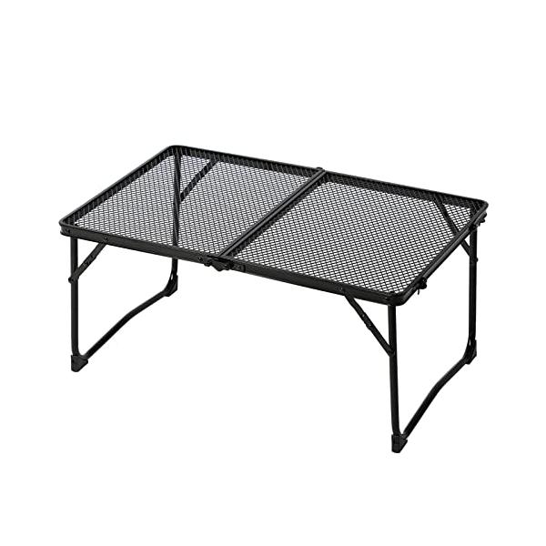 「TIMBER RIDGE アウトドアテーブル キャンプ用テーブル メッシュテーブル 折りたたみ式 テーブル ロータイプ キャンプ用品 軽量 コン」▼▼（商品説明）通常型ブラック/64*30*38/594・Style:通常型・パッケージ個数...