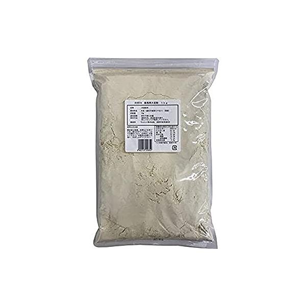 「マルコメ 大豆粉 業務用 1kg」▼4902713129350▼（商品説明）-/1キログラム (x 1)/-・Size:1キログラム (x 1)・パッケージ個数:1・大豆をまるごと定温で焙煎し粉末にしたもので、小麦粉の代わりにさまざまな使...