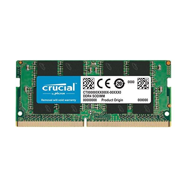「Crucial ノートPC用増設メモリ 8GB(8GBx1枚) DDR4 3200MT/s(PC4-25600) CL22 SODIMM 260」▼649528790095▼（商品説明）CL22・グリーン 8GB CT8G4SFS832A...