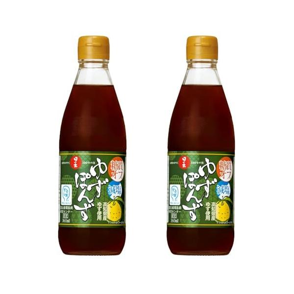 -/360ml×2本/-・Size:360ml×2本・高知県産ゆずを使用した糖質60%オフ・食塩量30%オフの健康志向のぽん酢です。