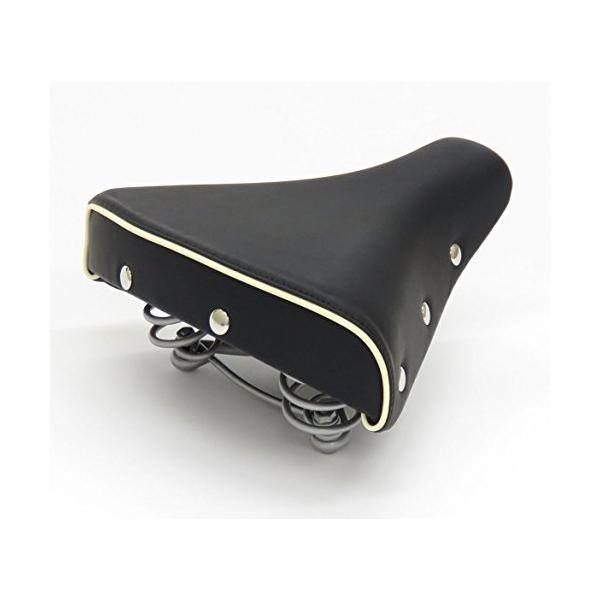 「ブリヂストン ソフトテリーサドル L515 ブラック」▼▼（商品説明）・ブラック  ・サドルの鋲がレトロな雰囲気のテリータイプサドル・乗り心地の良い大きめサイズ・ビッグテリーサドルに比べ１か所に集中する圧力が分散され、おしりが痛さが軽減・...