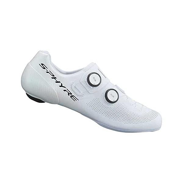 「シマノ(SHIMANO) サイクリングシューズ SH-RC903 S-PHYRE ホワイト42.5(26.8cm)SPD-SL」▼4550170446352▼（商品説明）ノーマルサイズホワイト/42.5(26.8cm)/ESHRC903M...