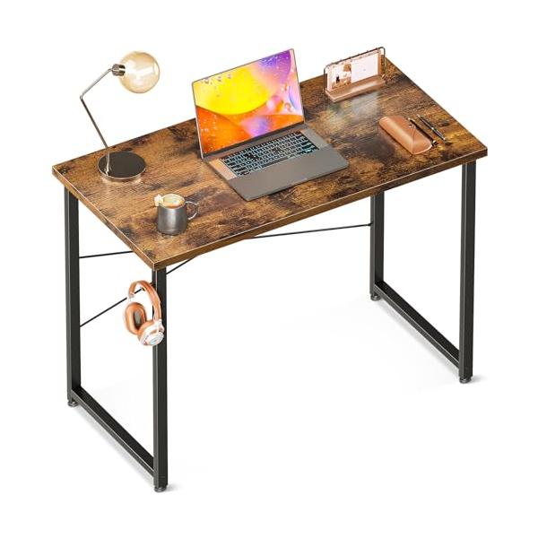 「ODK デスク 机 pcデスク 幅80cm ゲーミングデスク パソコンデスク シンプルデスク ?子 小さい computer desk 学習机」▼▼（商品説明）シンプルデスクビンテージ/80*40*74cm/-・Size:80*40*74...