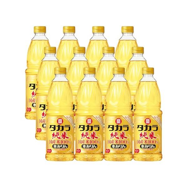 「クリアランス 賞味期限間近 宝酒造 タカラ 本みりん 純米 国産米100% ペット お米だけで生み出した自然な甘み  味醂 600ml×12本」▼4904670940030▼（商品説明）-/600ml×12本/-・Size:600ml×1...